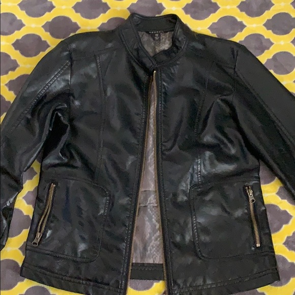 George | Jackets & Coats | Leather Jacket | Poshmark